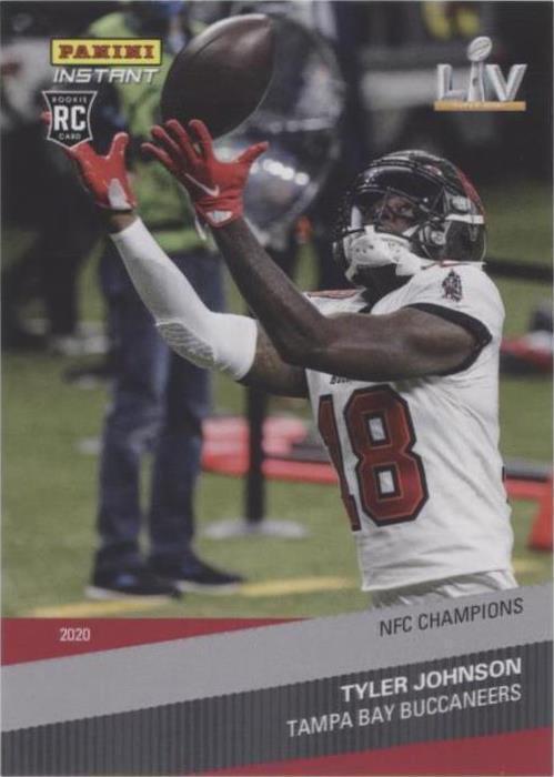 2020 Panini Instant NFL - NFC Champions Tyler Johnson #223 /361 (RC ...
