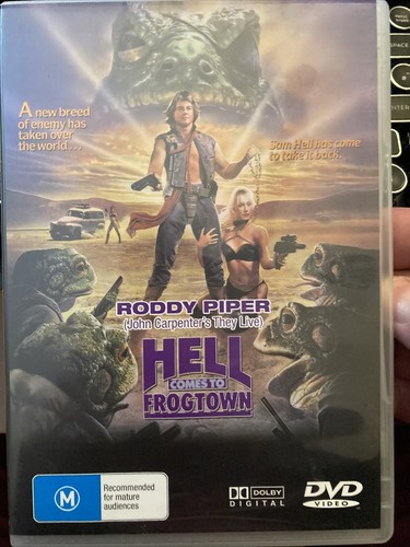 Hell Comes to Frogtown DVD WV0 Obscure wrestling-related movie VHS-era ...