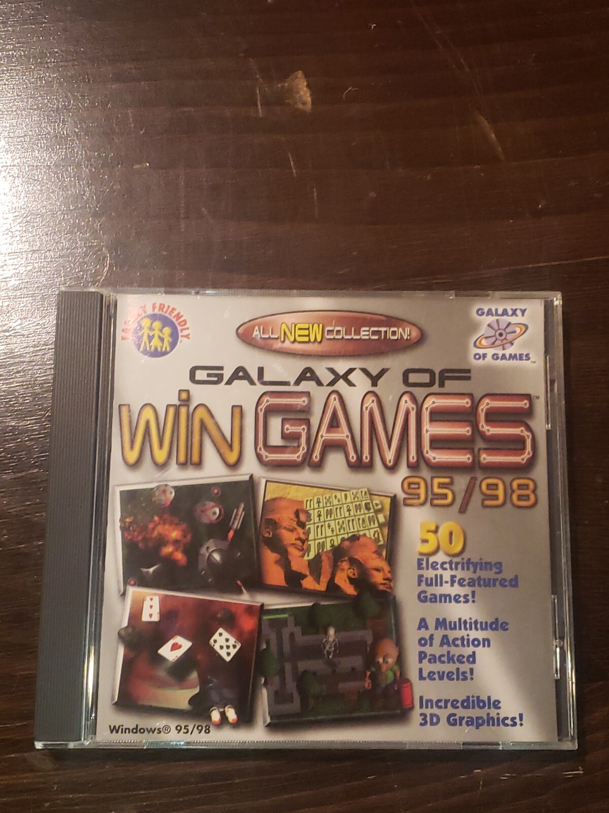 Galaxy of Win Games 95/98 Includes 50 Games EGames (PC, 1999) | eBay
