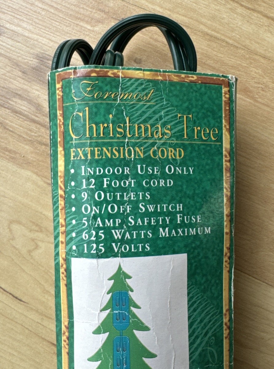 On Off Switch Extension Cord Christmas Tree