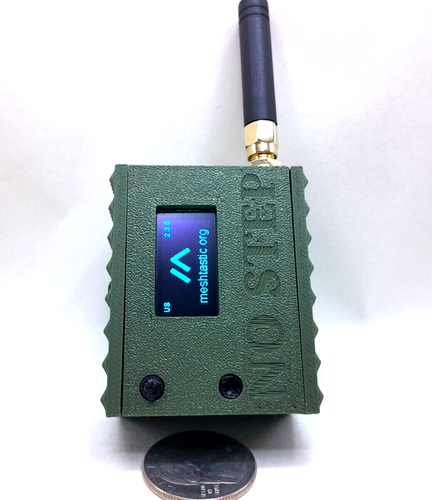 Heltec V3 Meshtastic case node case Holds 2000mah batt holds 3D printed ...