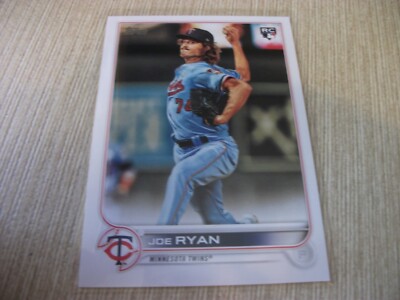 2022 Topps Joe Ryan Rookie Card RC | eBay