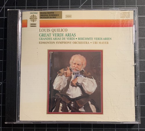 Louis Quilico Great Verdi Arias Music CD VeryCleanDisc | eBay