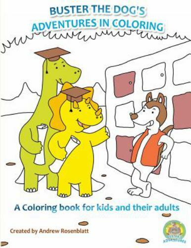 Adult Coloring Bks.: Adult Coloring Books: Buster's Adventures in ...