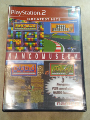NAMCO MUSEUM PLAYSTATION 2 PS2 VIDEO GAME GREATEST HITS BRAND NEW ...