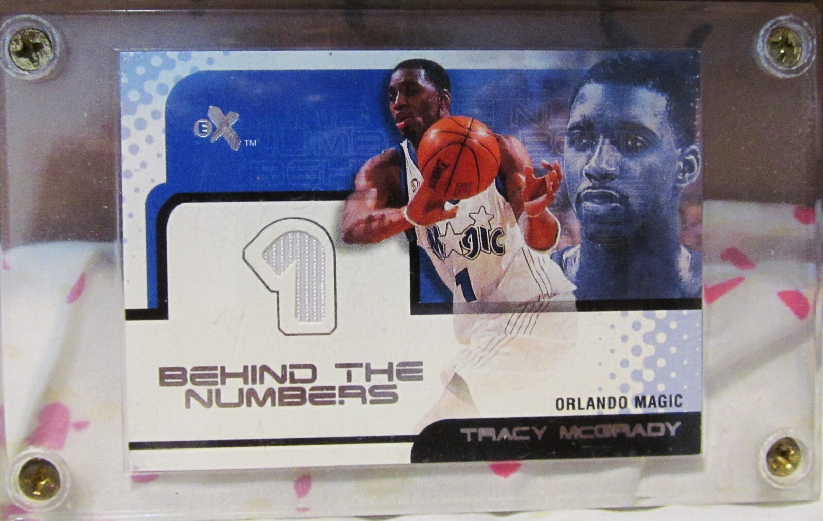 Tracy McGrady 2001-02 Fleer Ex Behind The Numbers Jersey Relic | eBay