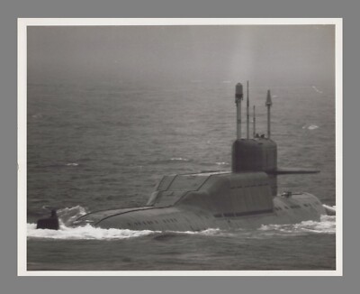 Vietnam War Era Soviet Submarine Ocean Rear Side View | eBay