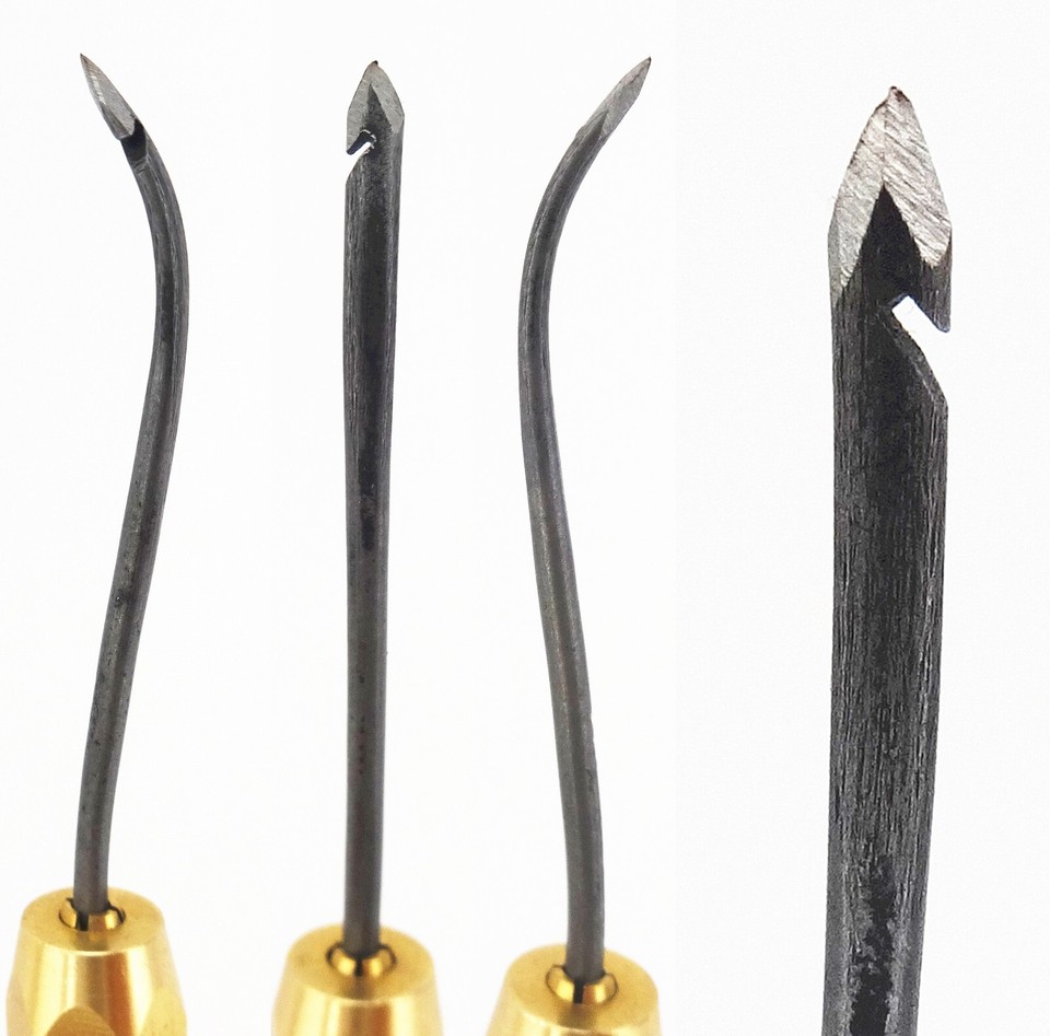 1pc 6# Leather Craft Shoemaker Cobbler Sewing Stitching Arc Hook Needle ...