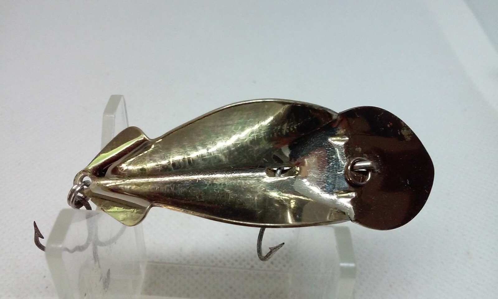 Vintage BUCK'S BAITS BUCK PERRY SPOONPLUG Nickel 2 1/2" Wobbler Spoon ...