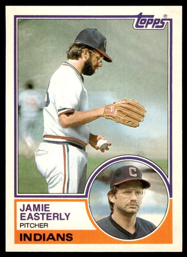 1983 Topps Traded #28T Jamie Easterly Cleveland Indians | eBay