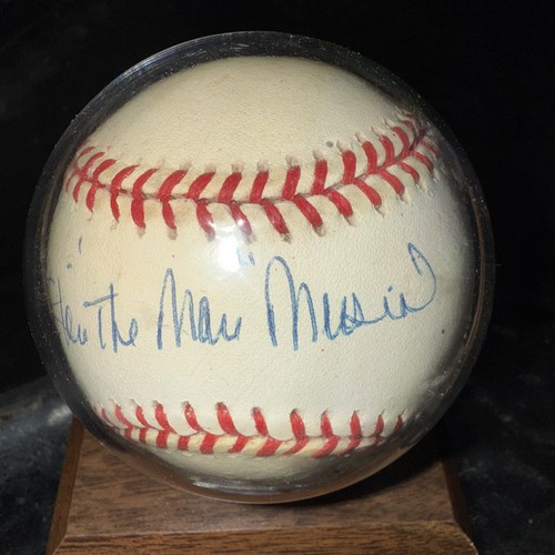 Stan Musial Autographed Baseball Stan “the man” Musial not ...