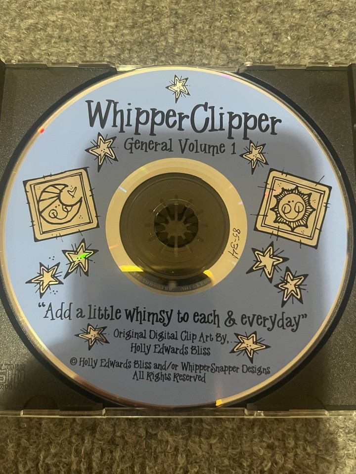 Whipper Clipper 205 Digital Clip Art Images CD ROM | eBay