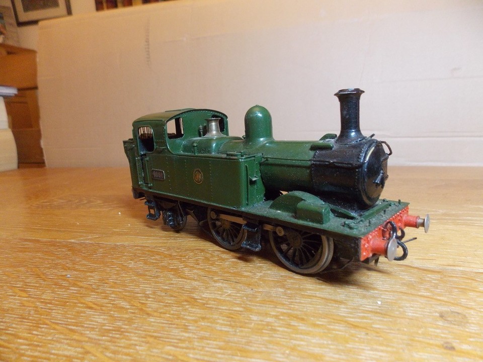 KIT BUILT GWR 48XX CLASS 0-4-2T LOCO No 4866 in GWR Green Livery. O ...