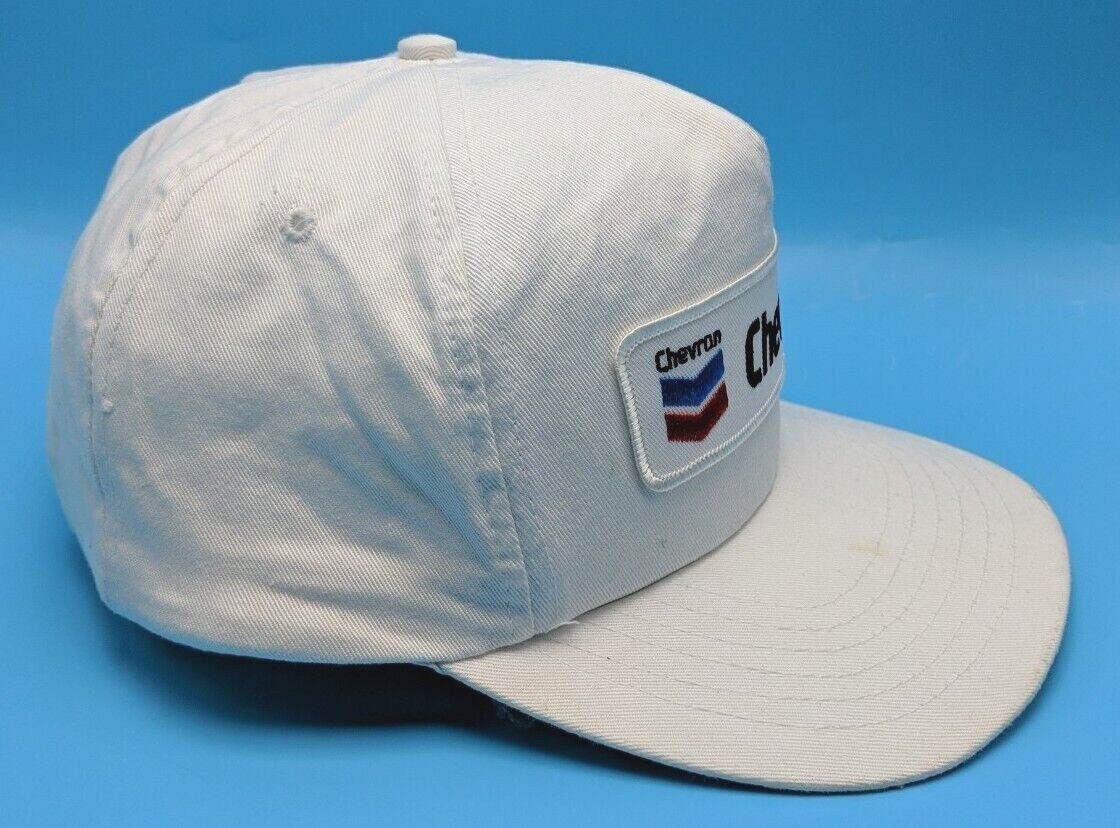 CHEVRON vintage hat white adjustable snapback cap wit… - Gem