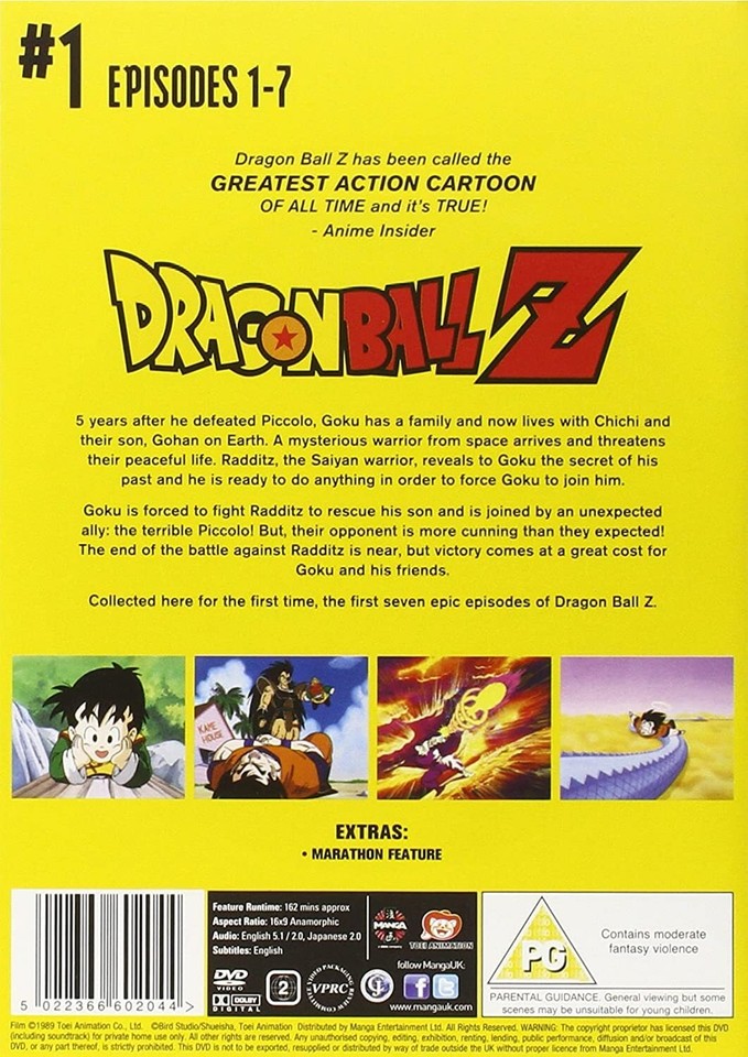 Dragon Ball Z: Season 1 - Part 1 (DVD) Sean Schemmel (UK IMPORT) | eBay
