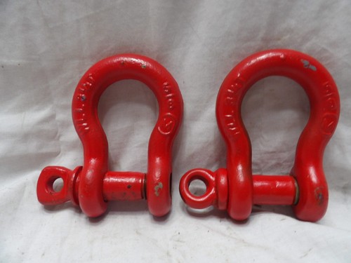 Pair of 3-1/4 Ton Shackles Clevises USA | eBay