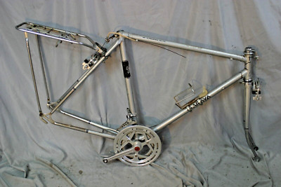 1979 Araya Touring Road Bike Frame Set Medium 54cm Lugged Chromoly USA ...