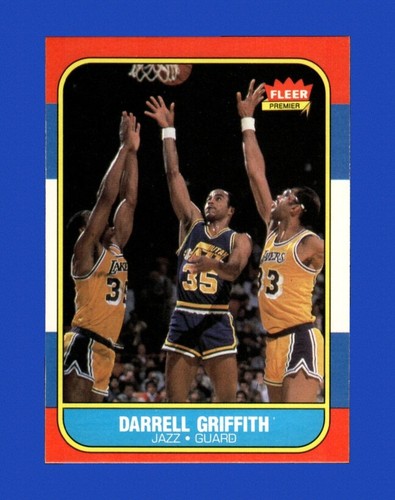 1986-87 Fleer Set-Break # 42 Darrell Griffith NR-MINT *GMCARDS* | eBay