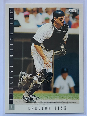 1993 Score #579 Carlton Fisk Baseball Card | eBay