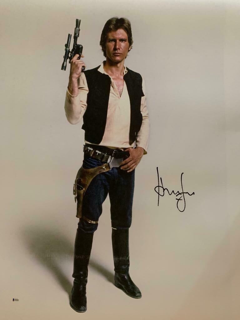 Harrison Ford Autographed Memorabilia | Signed Photo, Jersey ...