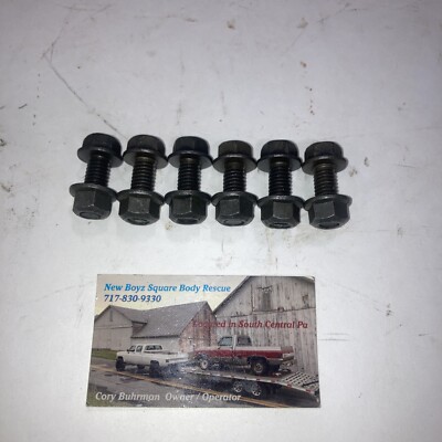 Chevy Engine Mount / Clam Shell Mounting Bolts And Nuts Qty Of 6 Square ...