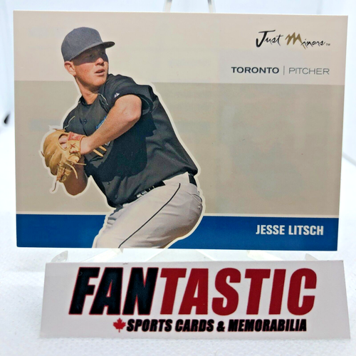 Jesse Litsch #JA-27 2007 Just Memorabilia Card Toronto Blue Jays | eBay