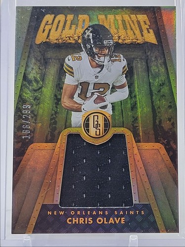 CHRIS OLAVE 2023 GOLD STANDARD GOLD MINE PATCH /299 Q2866 | eBay