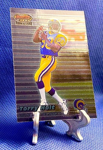 Torry Holt 1999 Bowman's Best Rookie #120 St. Louis Rams | eBay