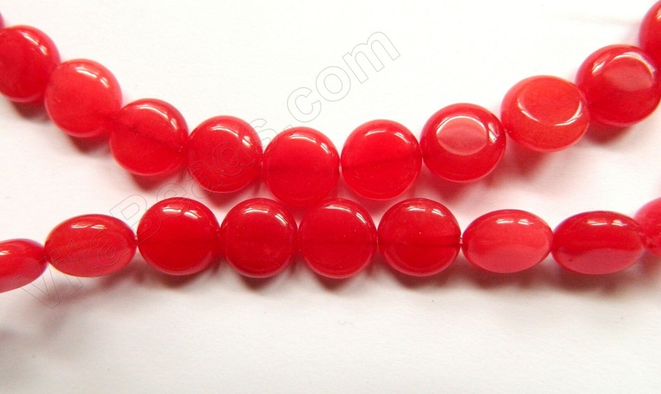 Semi Precious Stone, Gemstone 8mm, 10mm, 12mm, 14mm Puff Coin Beads | eBay