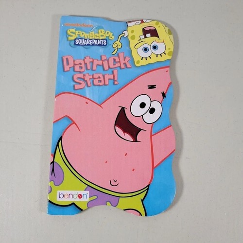 Nickelodeon Spongebob Squarepants Board Book Patrick Star 2010 Bendon ...
