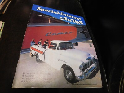 Special Interest Autos Magazine 1978 January February | eBay