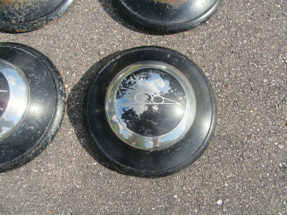 1936 Ford V8 Hubcaps | 4 Pack | Front | 16 in | Chrome | OE | Vintage ...