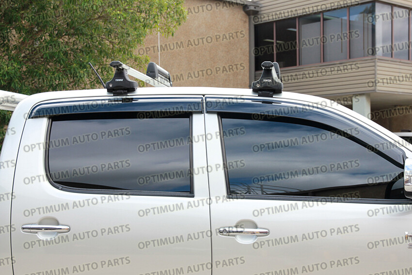 Bonnet Protector Weather Shields Visors to suit Toyota Hilux N70 2005 ...