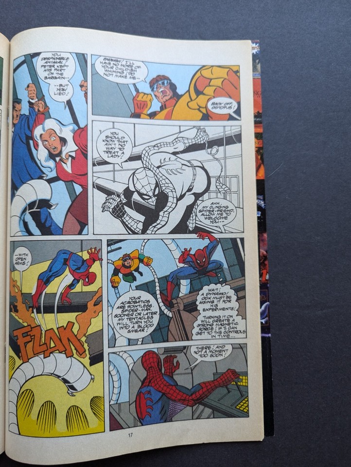 AMAZING SPIDERMAN GIVEAWAY PROMO INTERACTIVE COMIC DOC OCK RARE ...