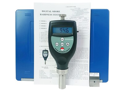 Portable Shore OO Hardness Tester Durometer with Range 10-90HOO ...