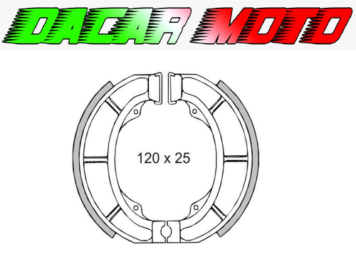 Bremsbacken Hinten Atala/Rizzato AT12/AT14 50 AC Hacker Racing 1999 RMS ...