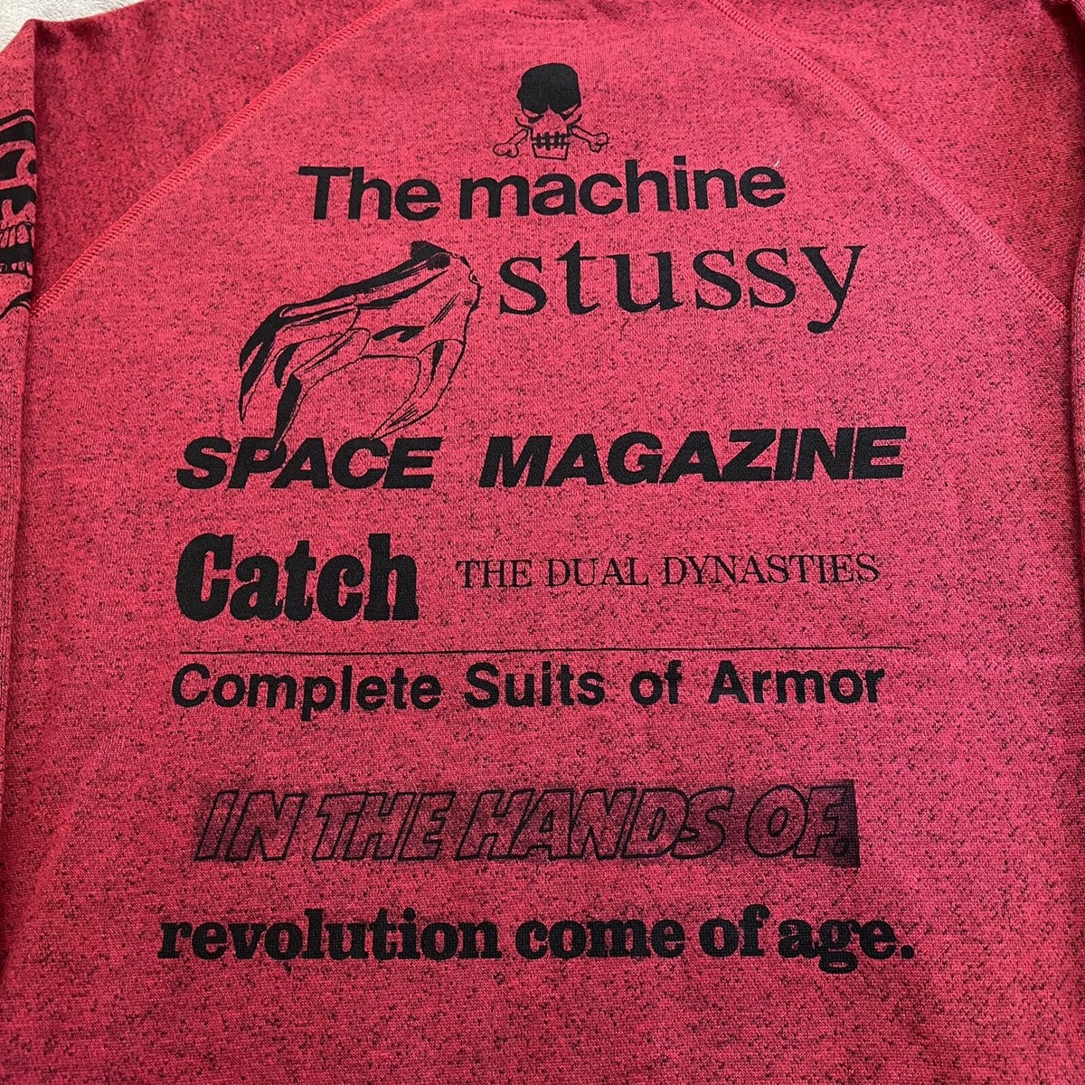 Vintage Stussy x Kostas Seremetis The Machine Crewneck Vintage Stussy x Kostas Seremetis The Machine Crewneck