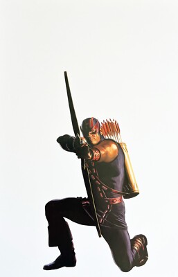 Alex Ross Marvel Comics Poster (Hawkeye) 11"x16" | eBay