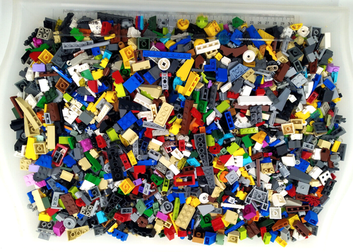 Lego Bulk Mixed Building Bricks Blocks Parts Pieces LOT of LEGOS 2LBS ...