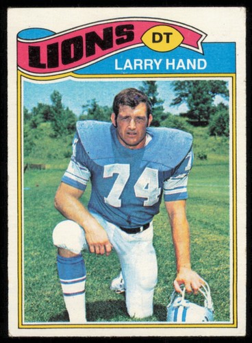 1977 TOPPS LARRY HAND DETROIT LIONS #264 VG/EX - RIGHT EDGE | eBay