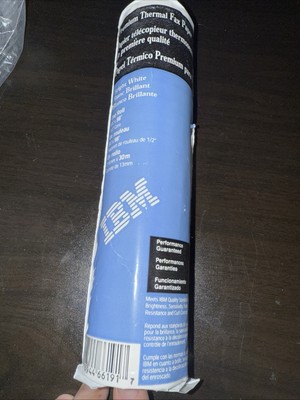IBM Premium Thermal Fax Paper 8 1/2”x98’ Bright White | eBay