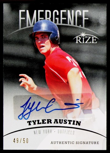 2012 Rize Emergence - Tyler Austin Autograph Serial #/d to 50 | eBay