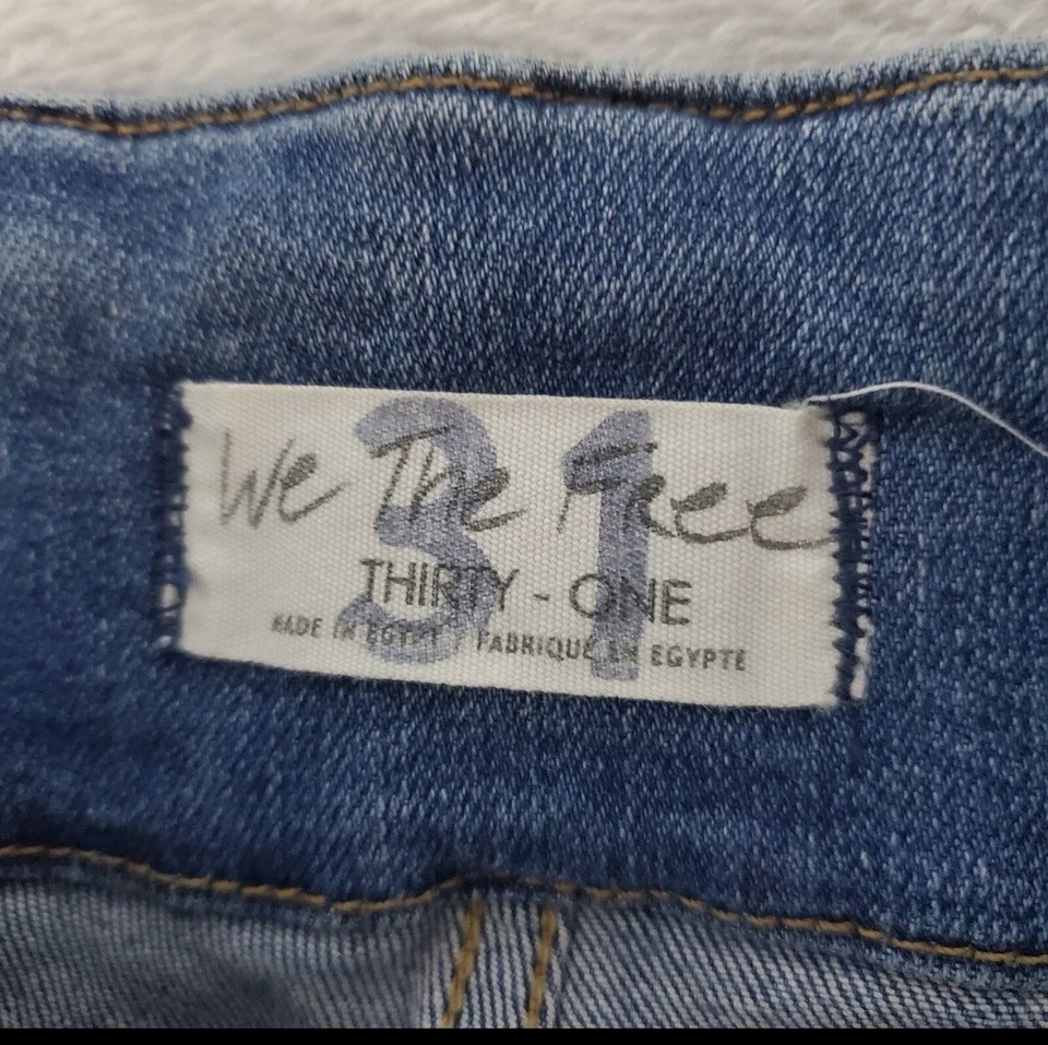 We The Free Jayde Flare High Rise Boho Jeans Women's 31 Inch Free ...