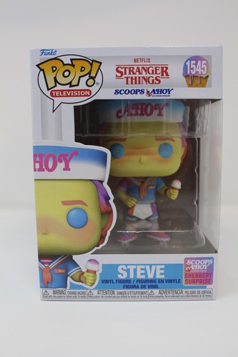 Funko POP! TV - Stranger Things S3 Vinyl Figure - Steve [Scoops Ahoy ...