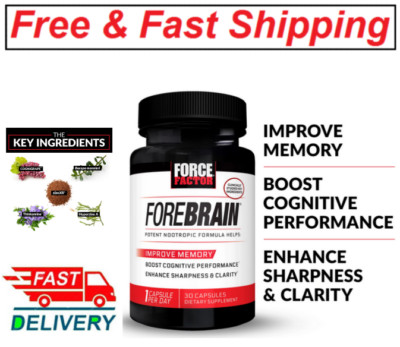 Force Factor Forebrain Brain Health and Memory Support Supplement, 30 ...