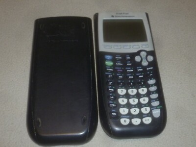 TEXAS INSTRUMENTS TI-84 PLUS CALCULATOR W SLIDE CASE GRAPH TI84 ...