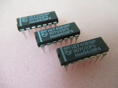 5 x HEF4081BP ORIGINAL PHILIPS LOGIC IC | eBay