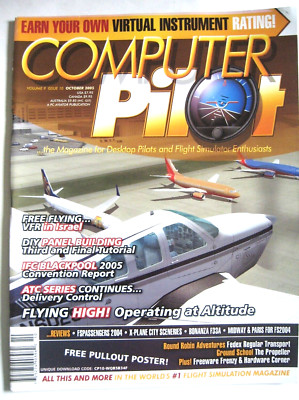 Computer Pilot Magazine Oct 2005 Desktop Pilots & Flight Simulator ...