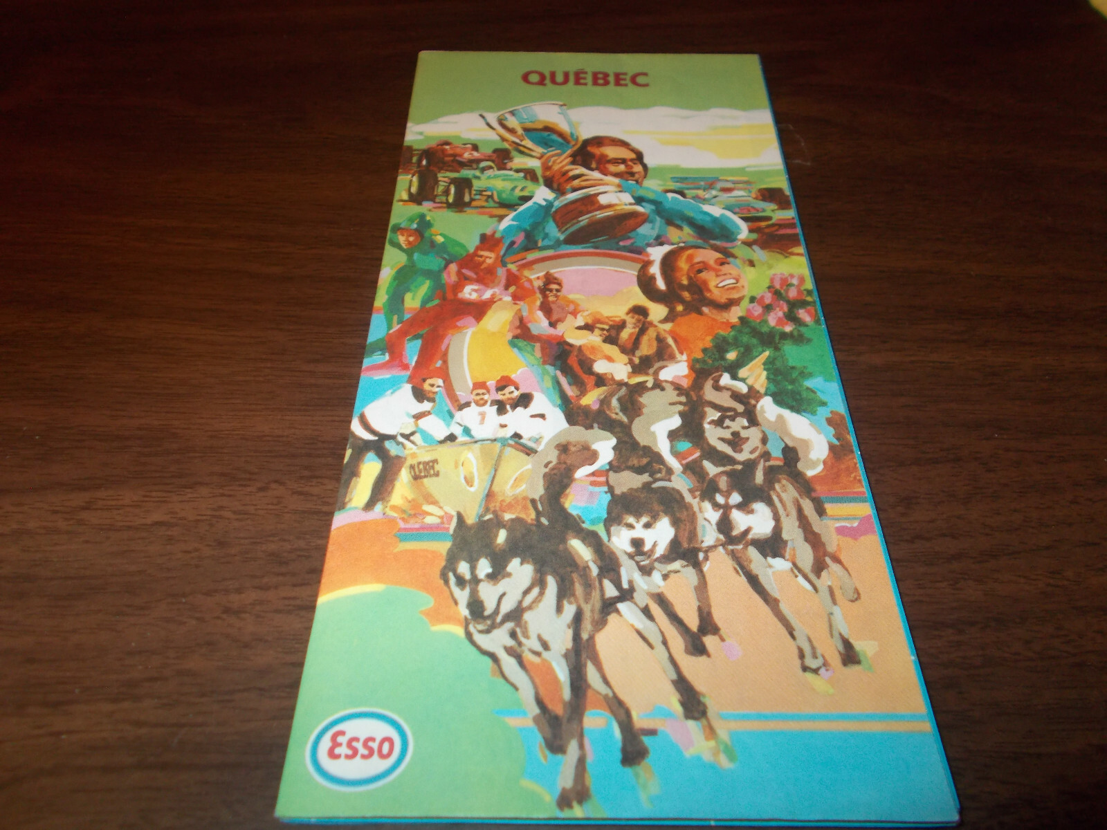 1971 Esso Quebec Vintage Road Map | eBay