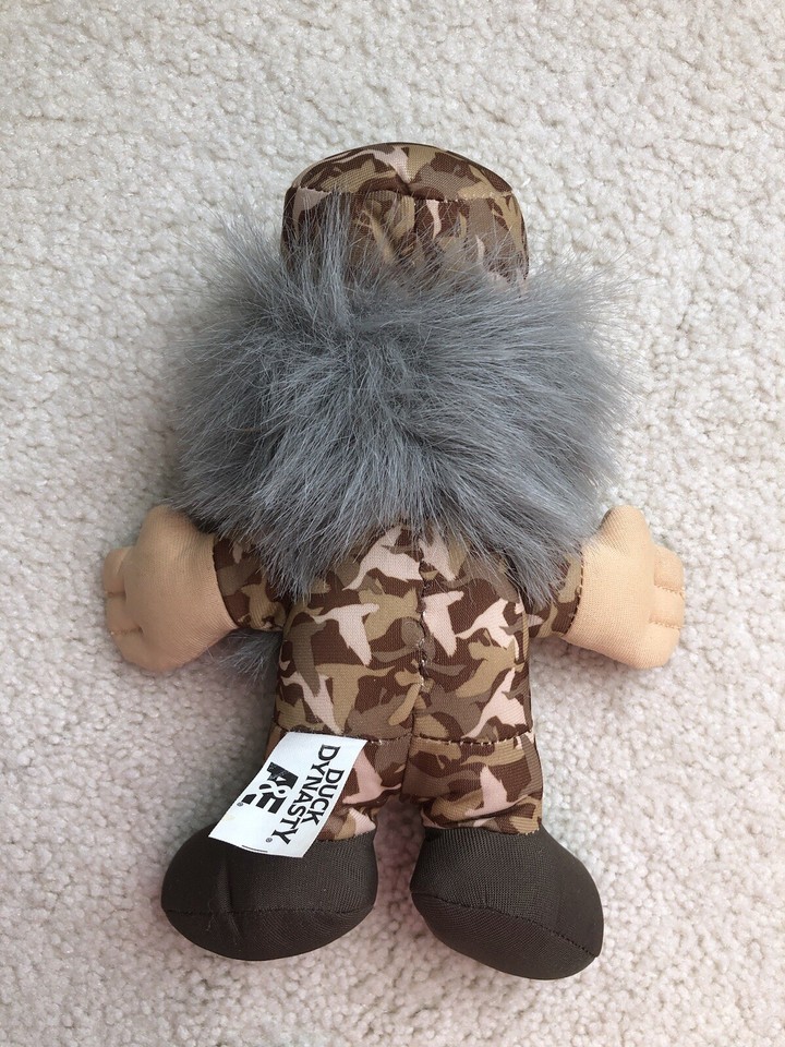 2013 Duck Dynasty EUC Uncle Si Plush Toy Redneck Approved 8" Not ...